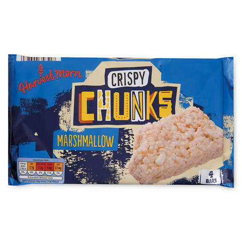 Marshmallow Crispy Chunks 4 Pack | ALDI IE
